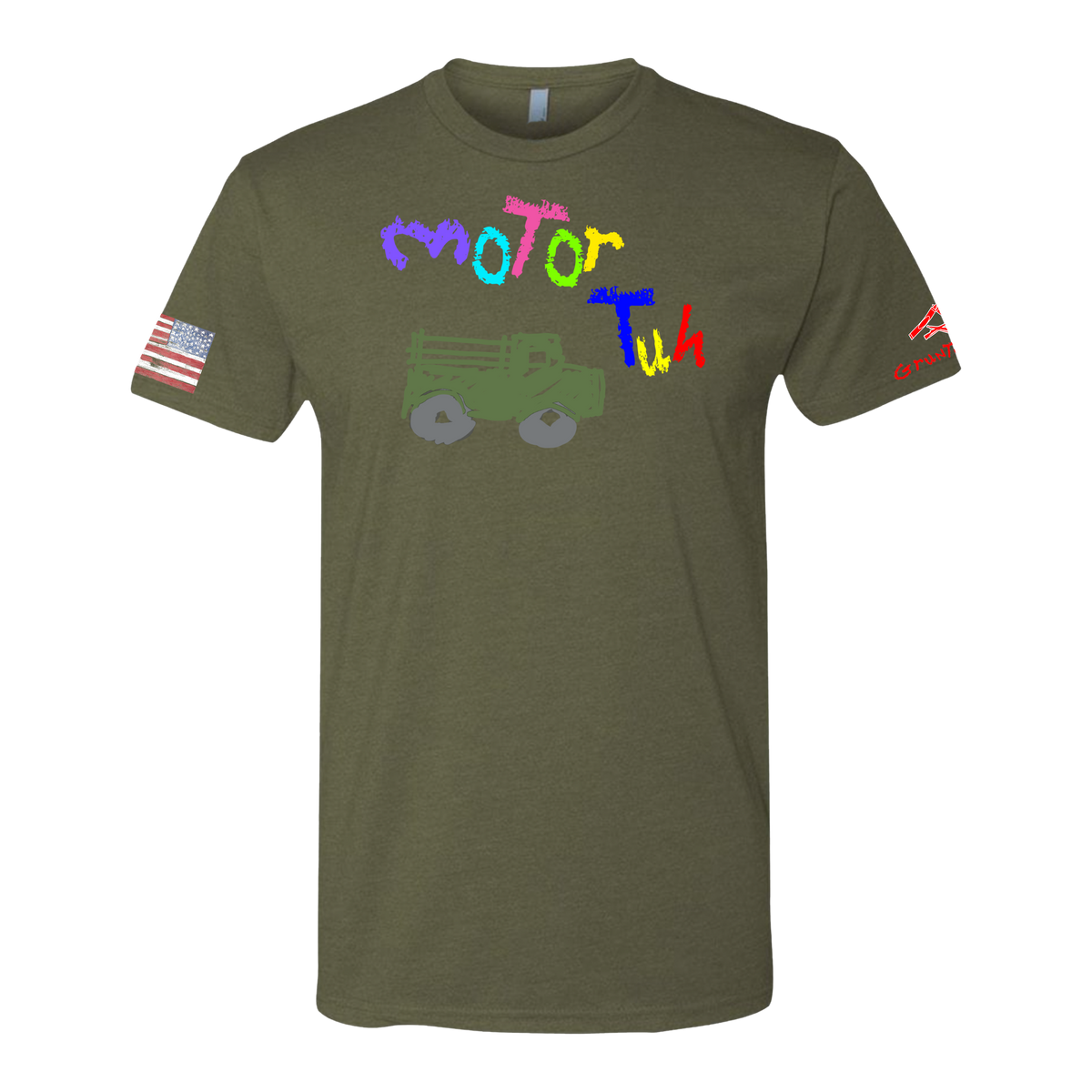 Motor TUH Crayon T-Shirt | VTT – Veteran Trash Talk