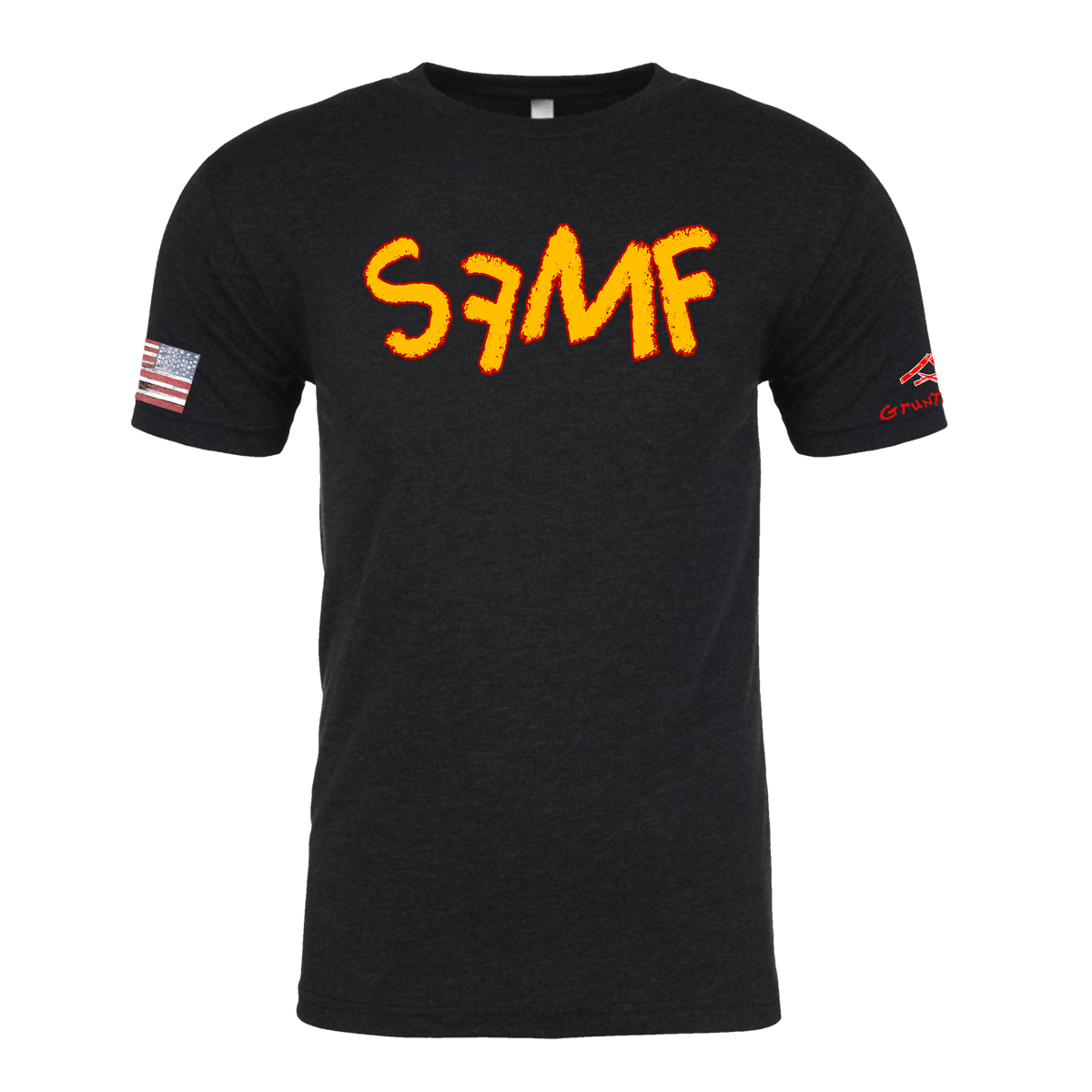 Military Semper fi, SFMF Crayon T-Shirt – Veteran Trash Talk